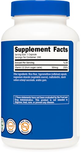 Nutricost vitamin D for energy boost