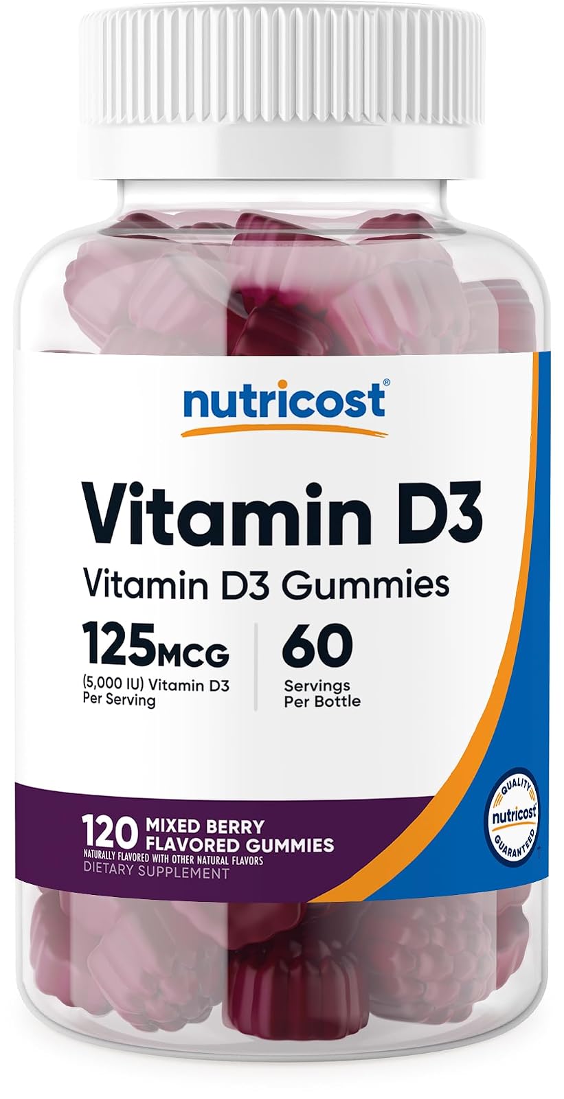 Nutricost vitamin D3 gummies for immunity