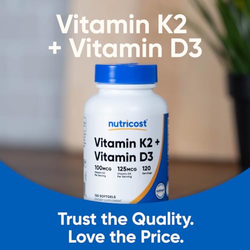 Nutricost vitamin D3 K2 benefits