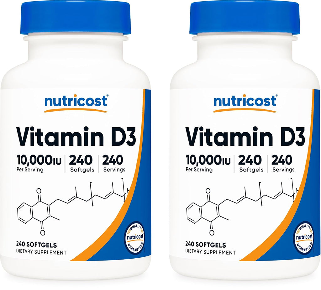 Nutricost Vitamin D3 soft gels