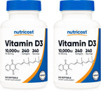 Nutricost Vitamin D3 soft gels