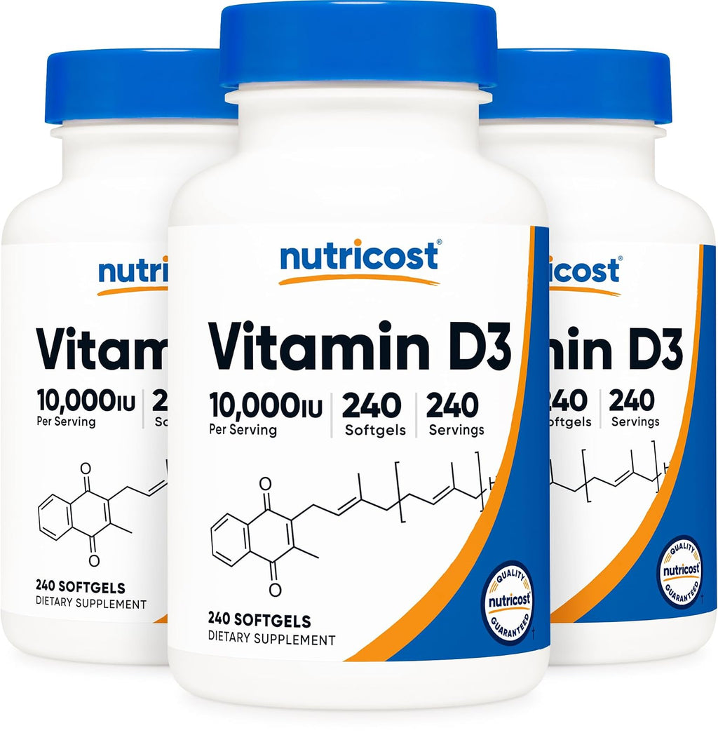Nutricost Vitamin D3 soft gels
