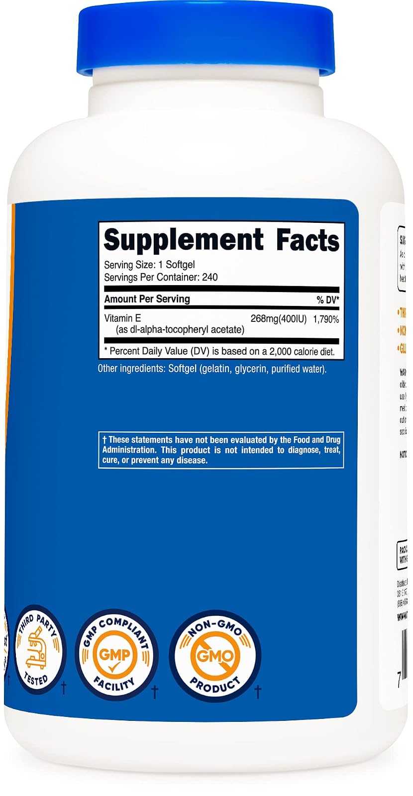 nutricost vitamin e for heart health