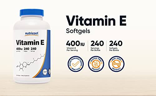 nutricost vitamin e for skin health