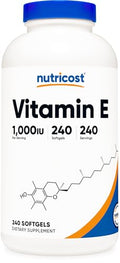Nutricost Vitamin E softgels for immunity