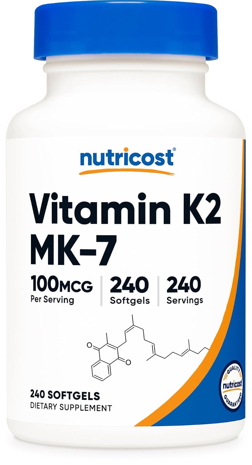 Nutricost vitamin K2 MK-7 benefits