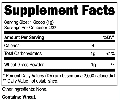 Nutricost wheatgrass for daily nutrition