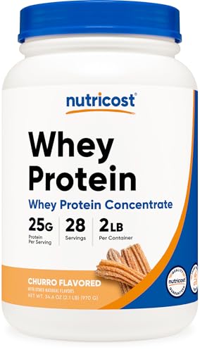 Nutricost whey protein churro flavour
