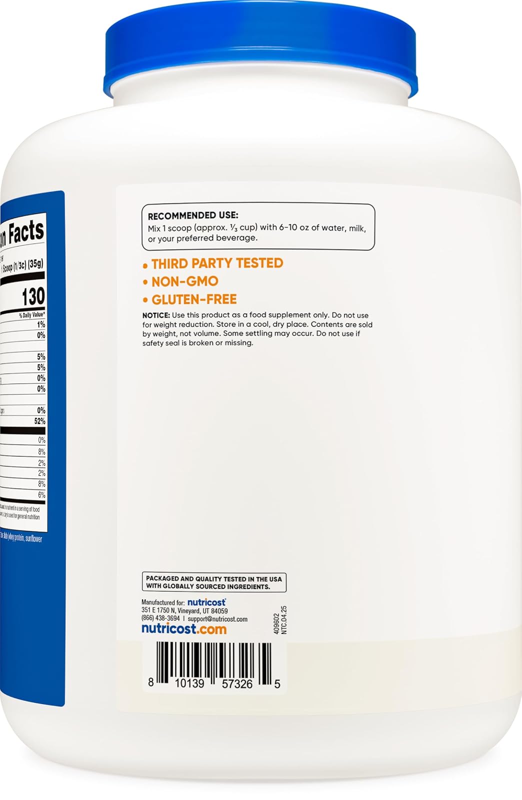 Nutricost whey protein for athletes