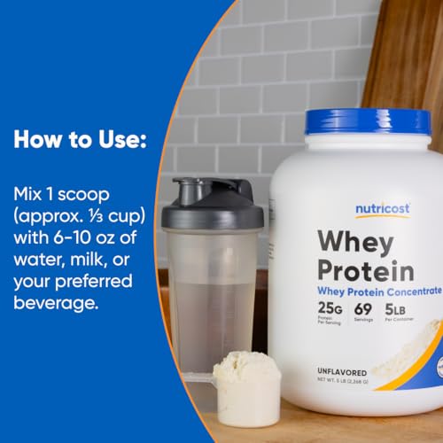 Nutricost whey protein for daily protein intake