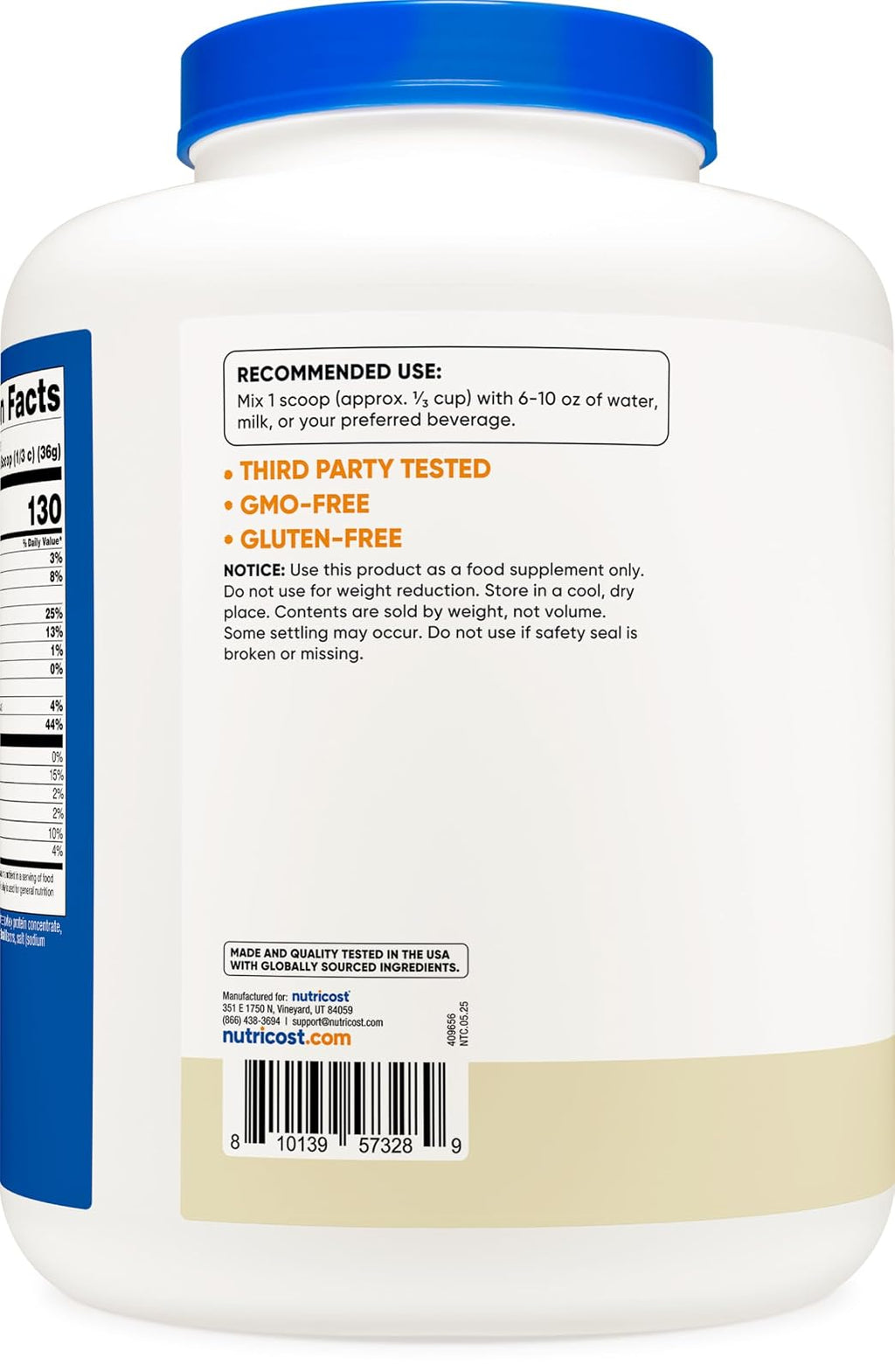 Nutricost whey protein for post-workout recovery