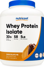 Nutricost whey protein isolate chocolate flavour