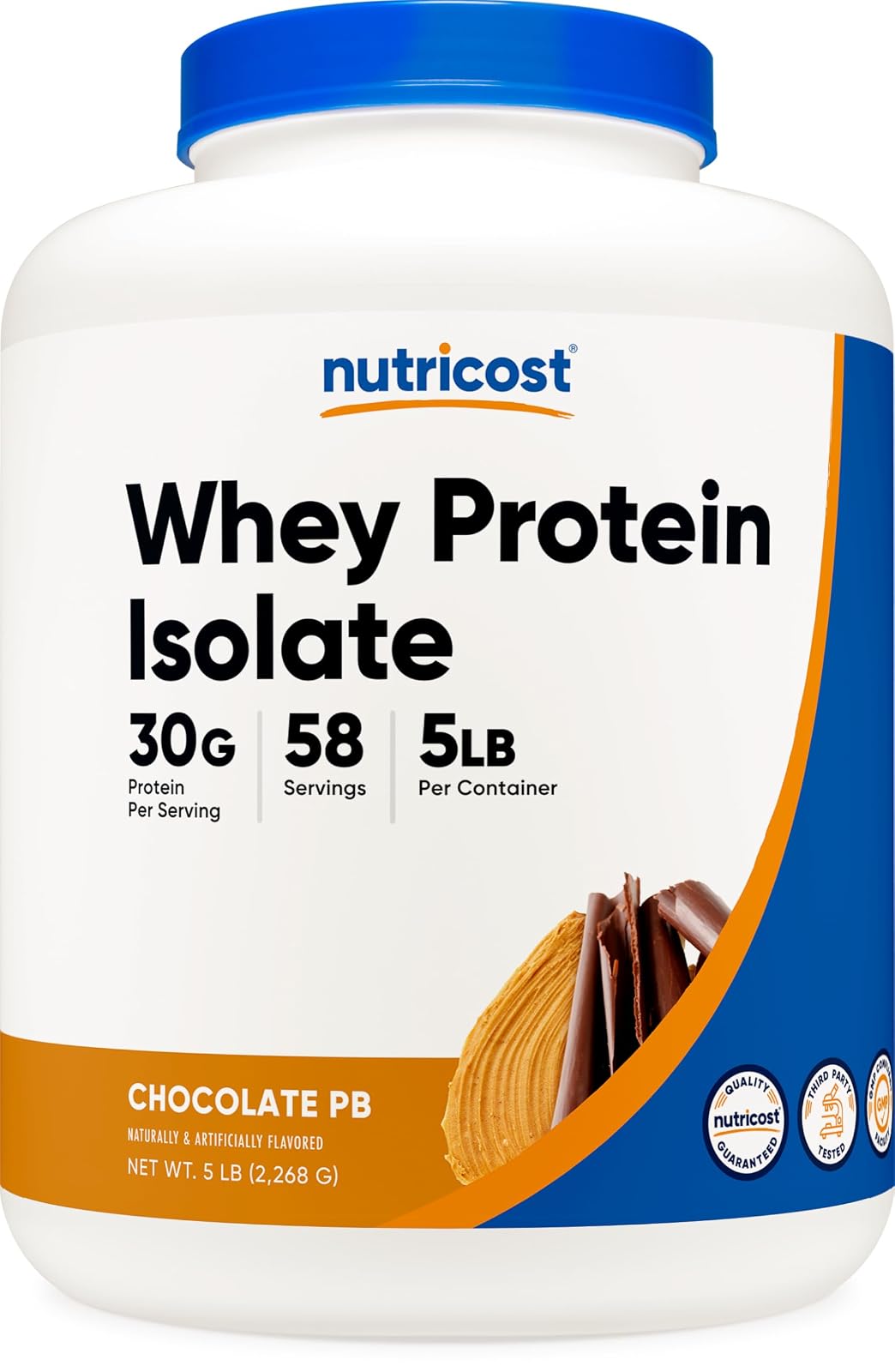 Nutricost whey protein isolate chocolate flavour