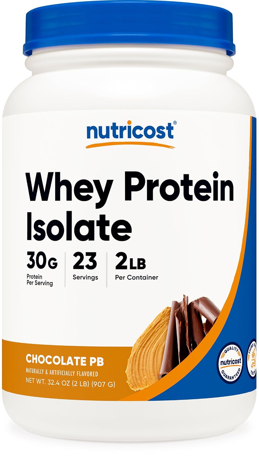 Nutricost whey protein isolate chocolate flavour