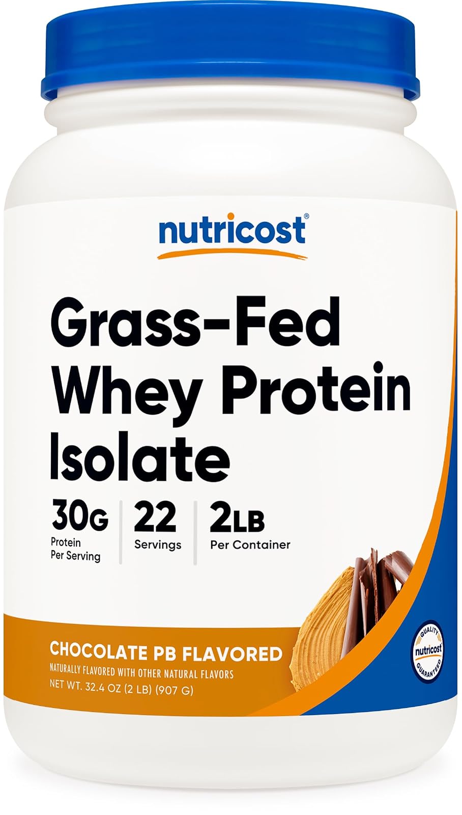 Nutricost whey protein isolate chocolate flavour