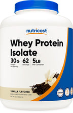 Nutricost whey protein isolate vanilla flavour