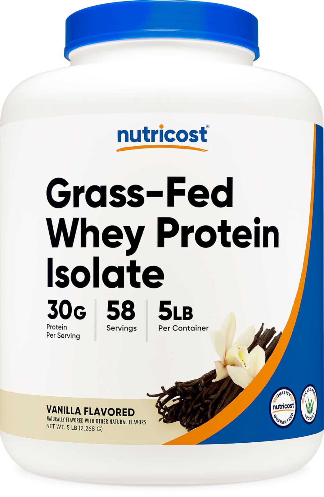 Nutricost whey protein isolate vanilla