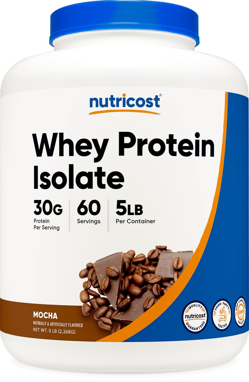 Nutricost whey protein mocha flavour