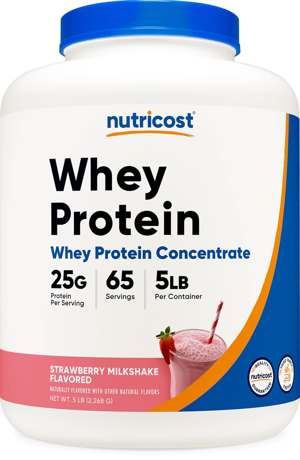 Nutricost whey protein strawberry flavour