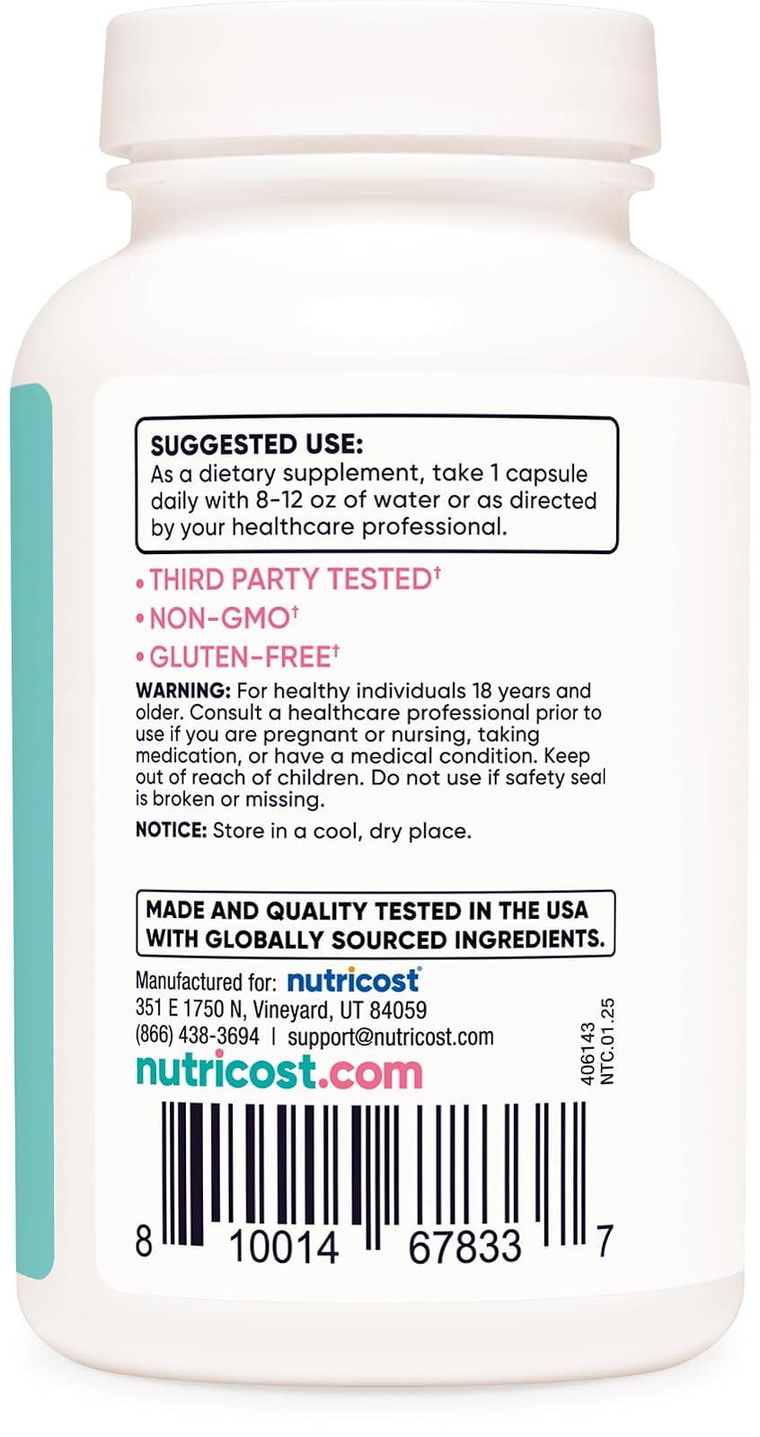 Nutricost whole food multivitamin option