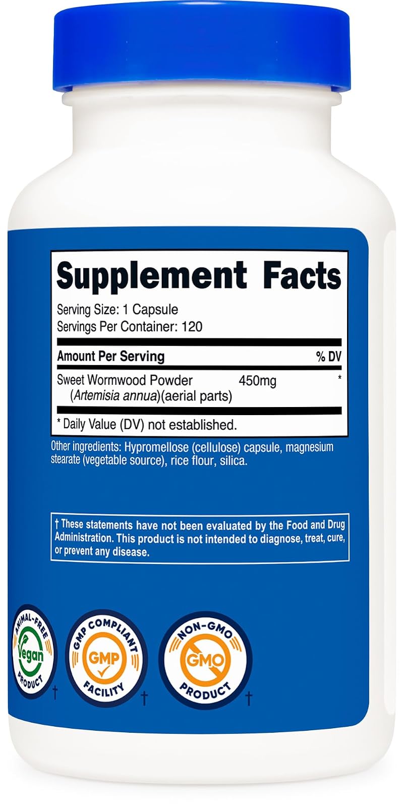 Nutricost Wormwood for herbal remedies