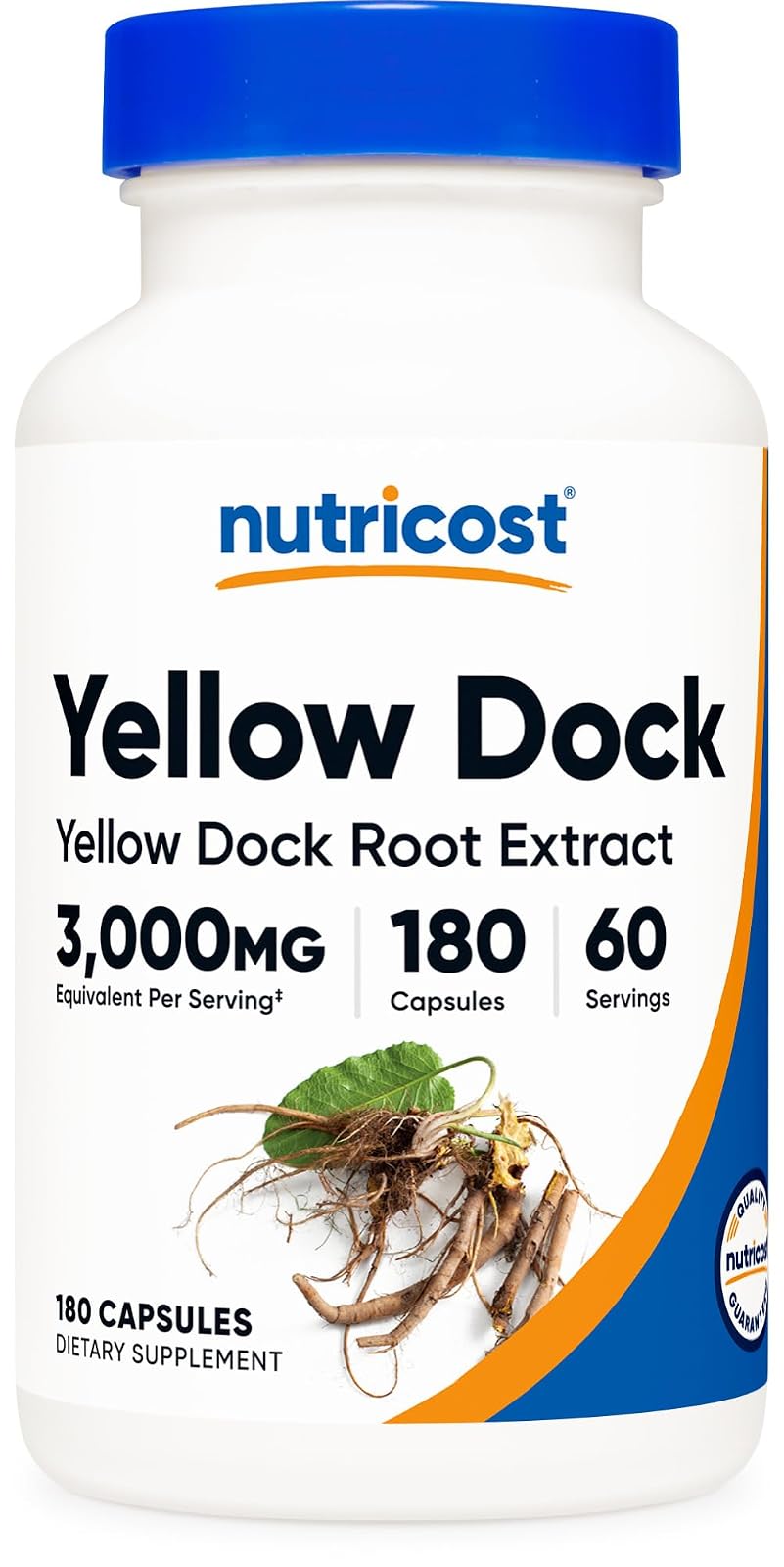 Nutricost Yellow Dock Extract capsules