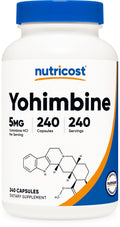Nutricost Yohimbine HCl capsules for energy