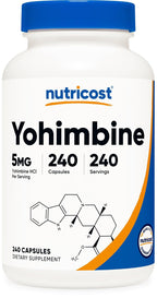 Nutricost Yohimbine HCl capsules for energy