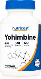 Nutricost Yohimbine HCl capsules for energy