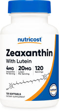 Nutricost Zeaxanthin Lutein softgels