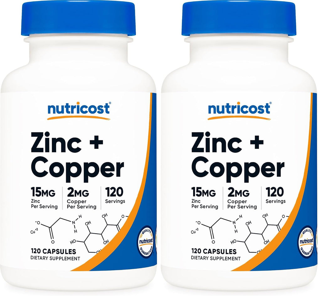 Nutricost Zinc 15 mg capsules
