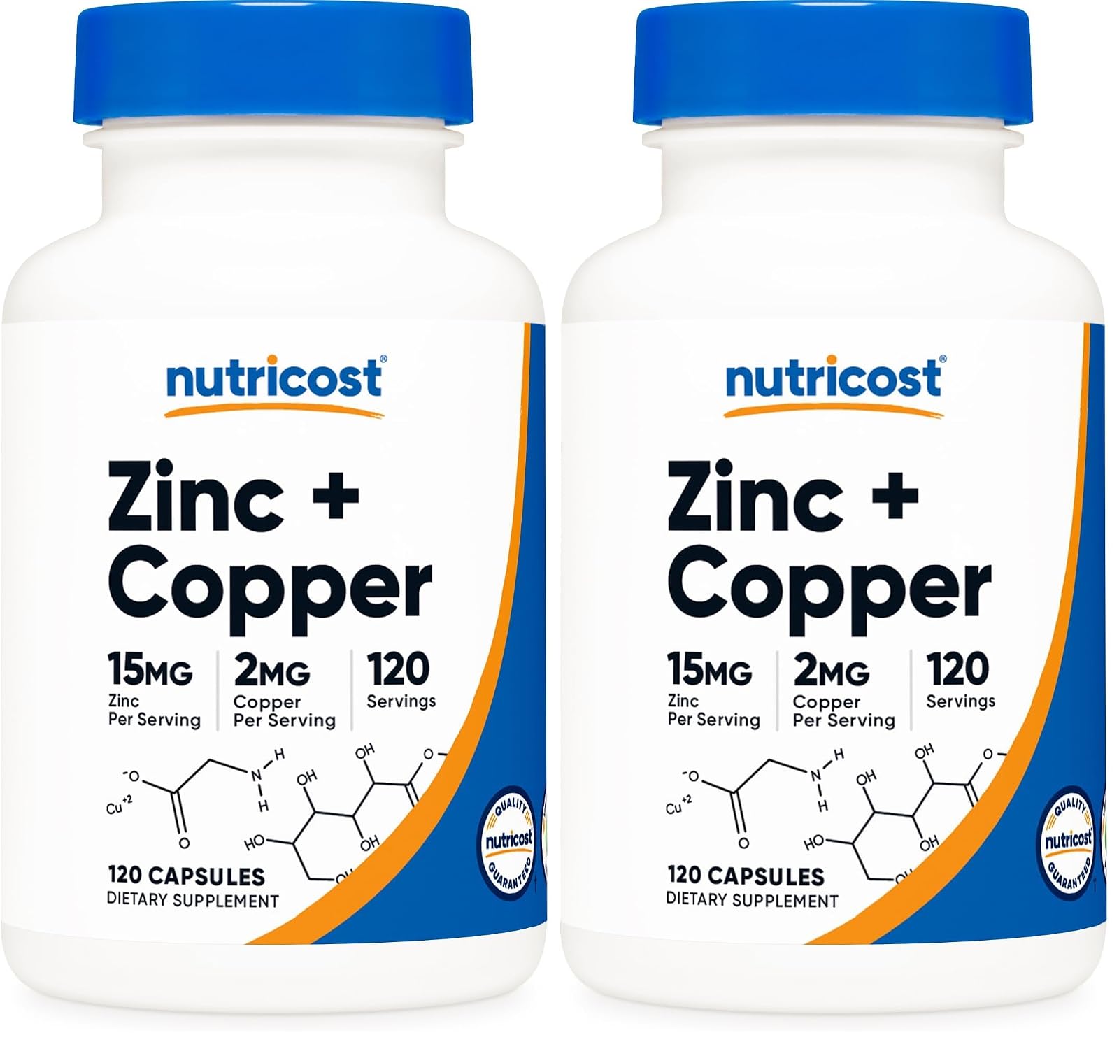 Nutricost Zinc 15 mg capsules