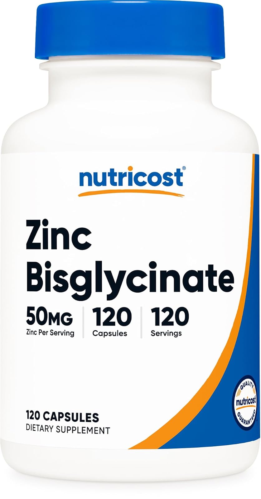 Nutricost zinc bisglycinate capsules