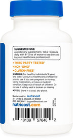 Nutricost zinc capsules for skin support