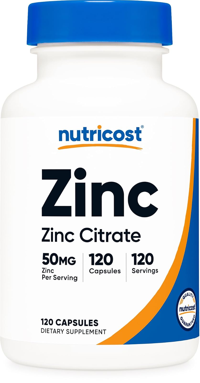 Nutricost zinc citrate capsules for immunity