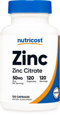 Nutricost zinc citrate capsules for immunity