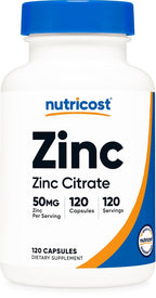 Nutricost zinc citrate capsules for immunity