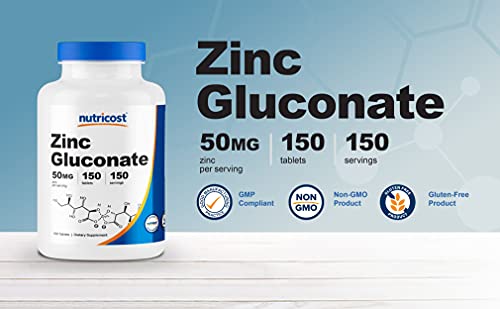 Nutricost zinc for mineral balance