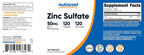 Nutricost zinc for overall wellness