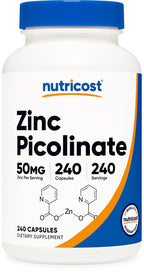 Nutricost zinc picolinate capsules