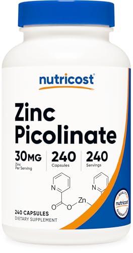 Nutricost zinc picolinate capsules
