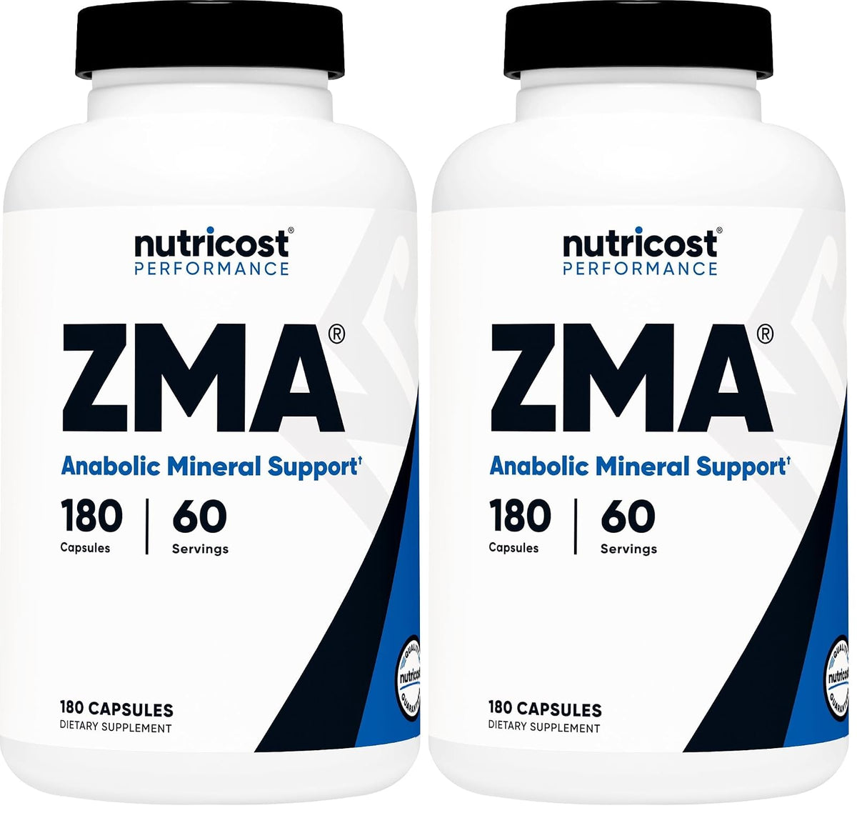 Nutricost ZMA capsules for muscle recovery