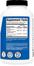 Nutricost ZMA essential vitamins blend