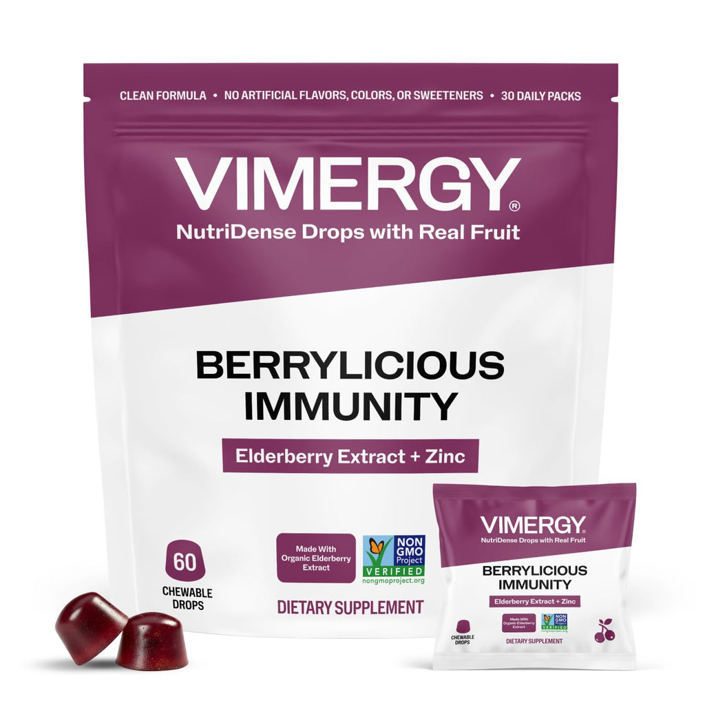 NutriDense elderberry chewables for immunity