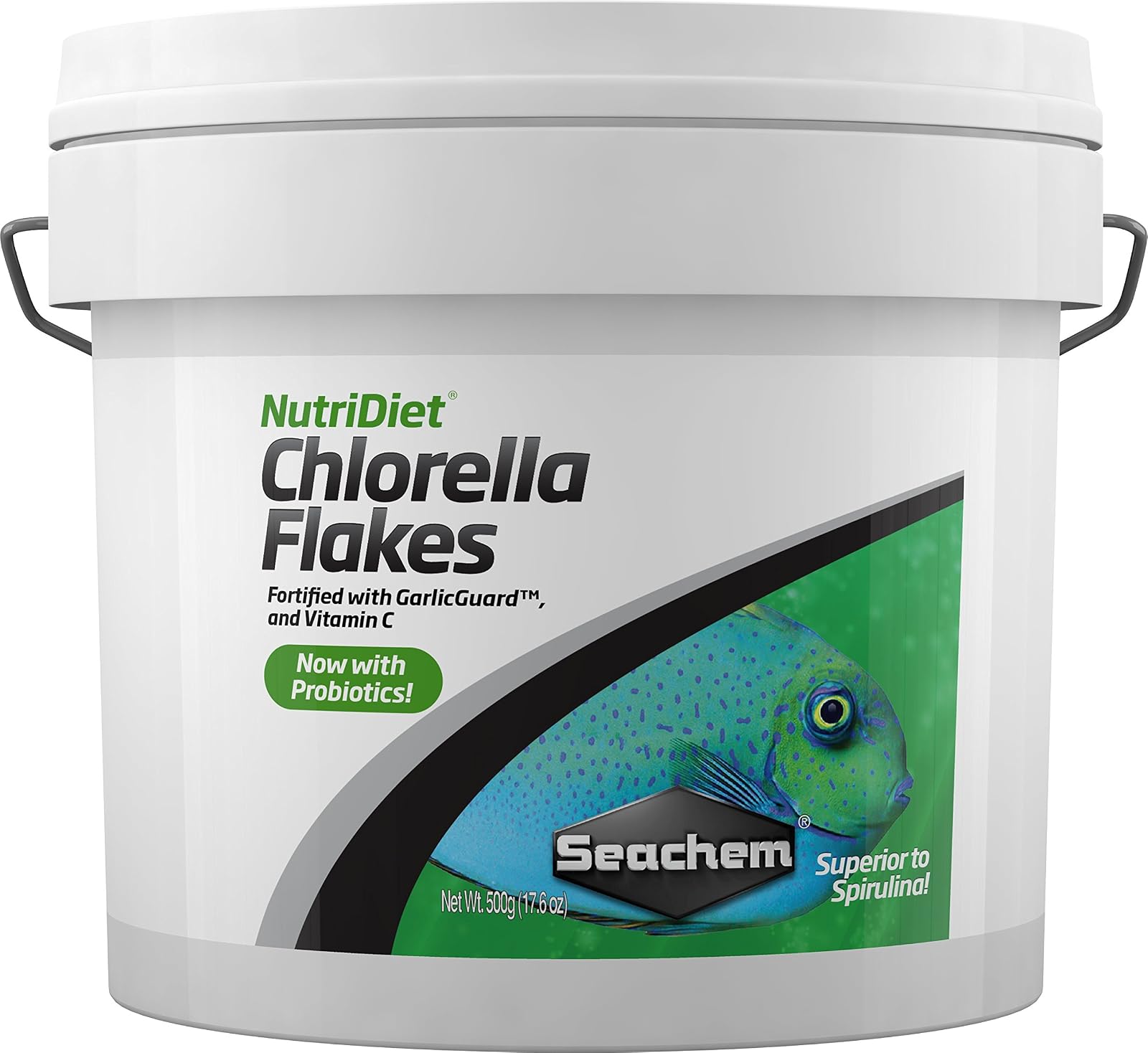 NutriDiet chlorella fish flakes for healthy pets