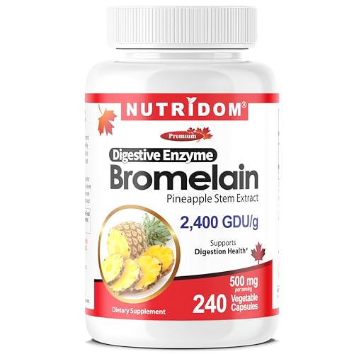 Nutridom Bromelain digestive support capsules