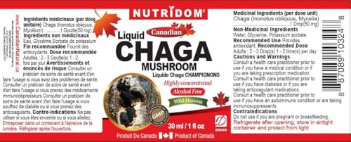 Nutridom Chaga for daily vitality
