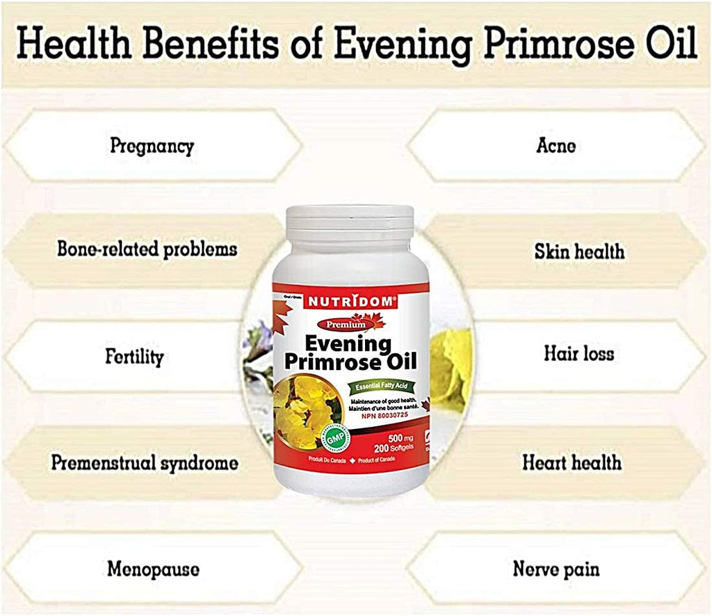 Nutridom evening primrose oil dosage