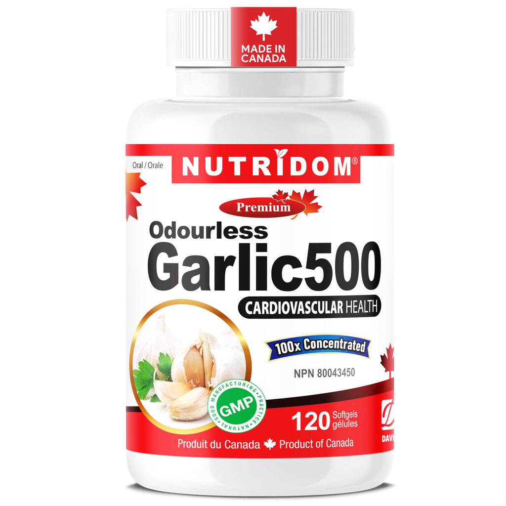 Nutridom garlic supplement for health