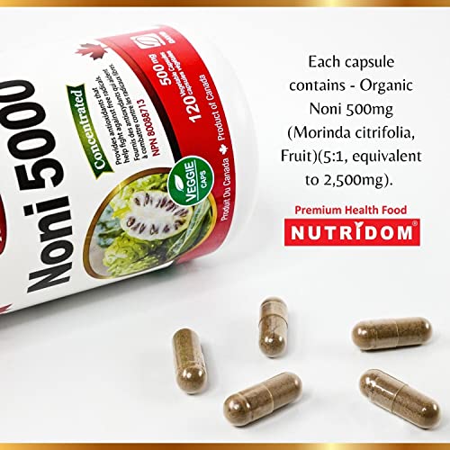 Nutridom noni capsules for overall health